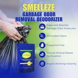 SMELLEZE Natural Garbage Smell Removal Deodorizer: 2 lb. Granules Rids ...