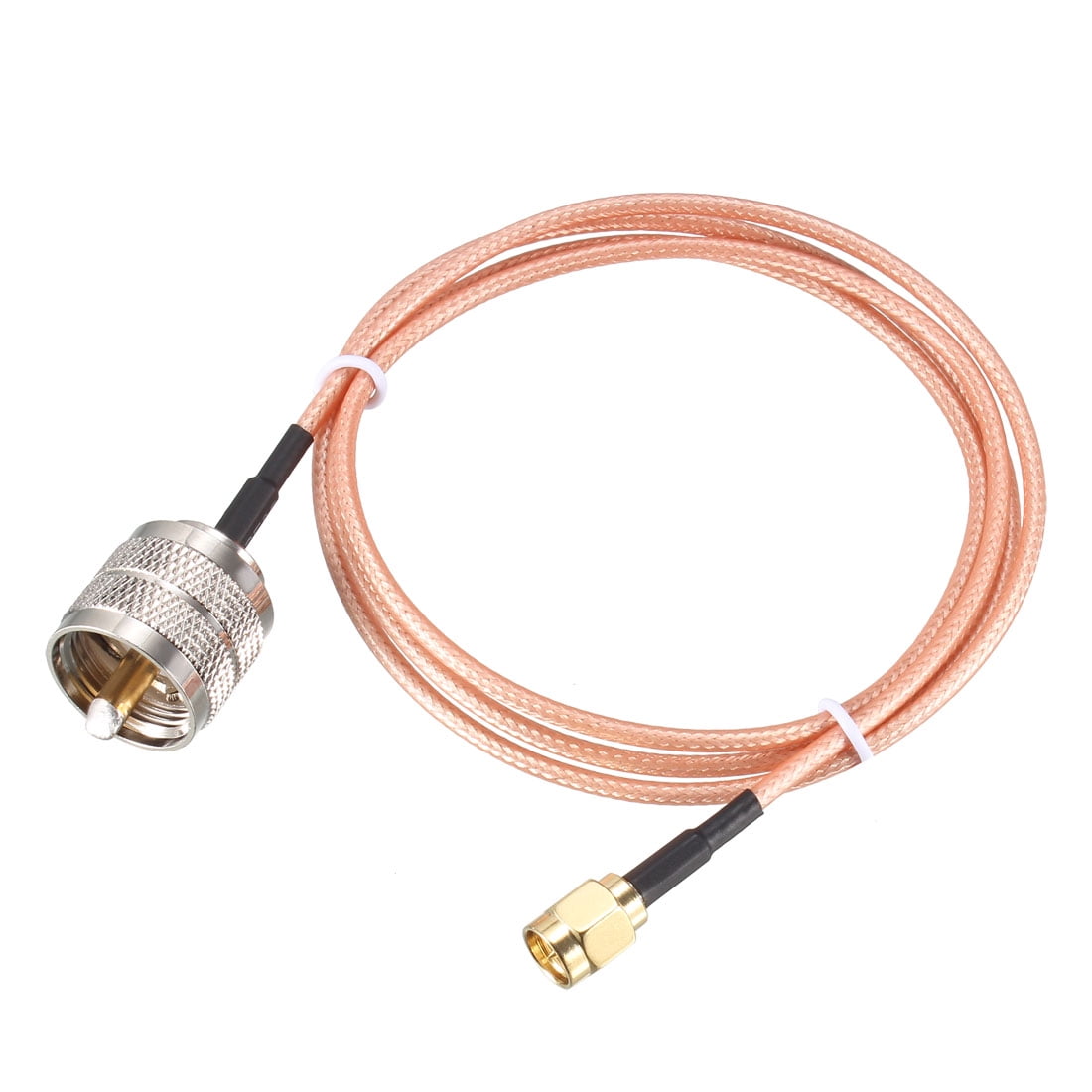 Uxcell 3Ft SMA Male to UHF PL-259 Male RG316 RF Coaxial Coax Cable brass Pink 1pcs - Walmart.com
