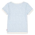 Levi Girls Layered Short Sleeve Top, Sizes 7-16 - Walmart.com