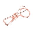 10 Pcs Metal Table Card Holders, 2.76 inch Rose Gold Place Card Clips ...