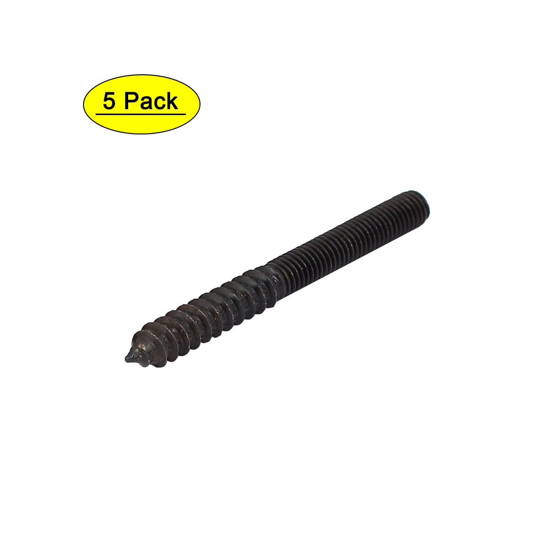 M8 x 80mm Double End Threaded Machine Self Tapping Screw Bolt Stud 5 ...