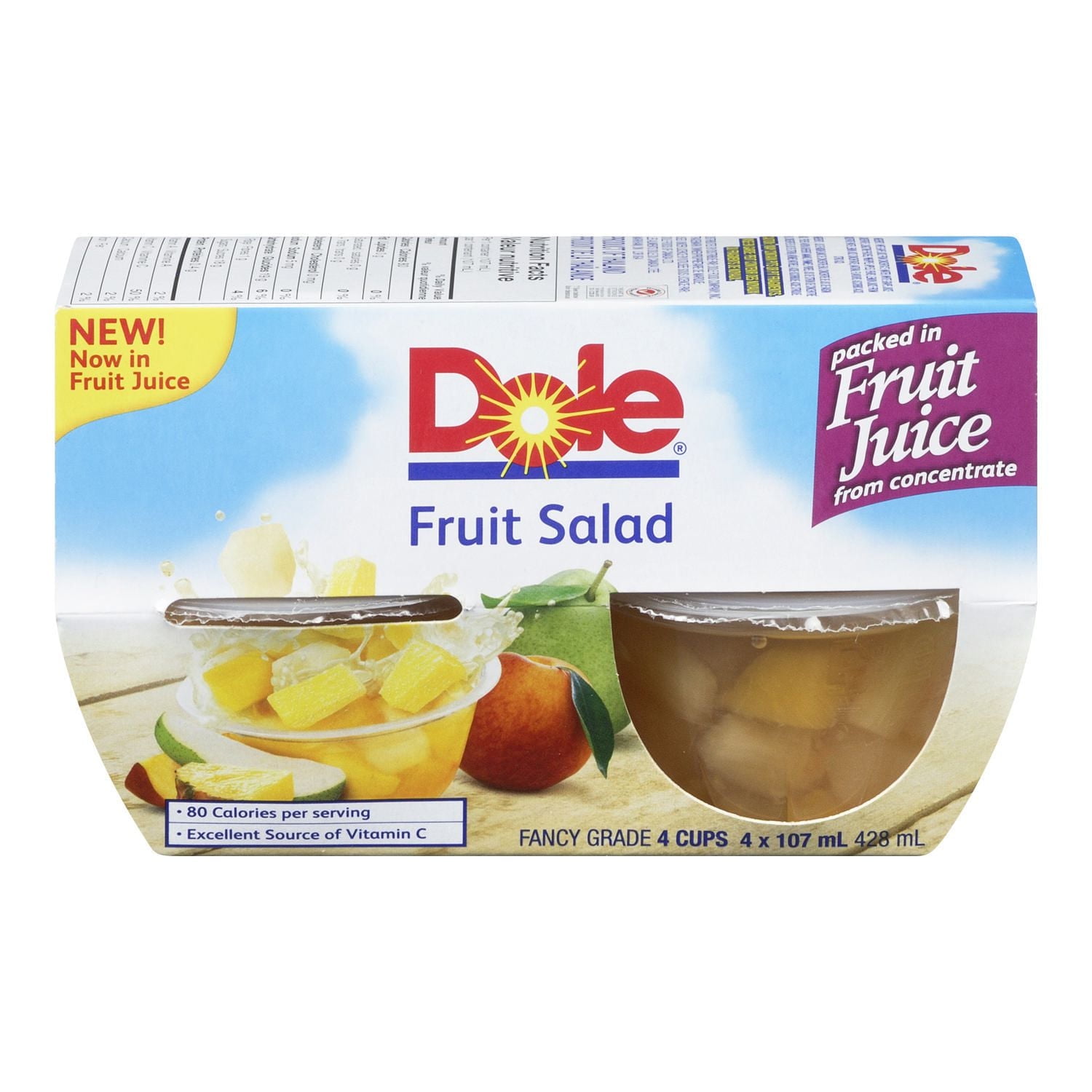 Click here for Dole Fruit Salad In Fruit Juices 107 Ml prices