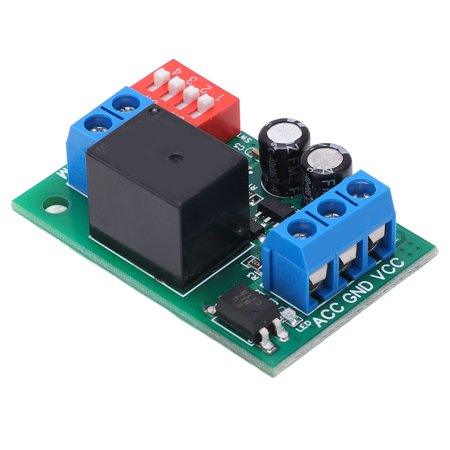 LAFGUR Power Off Switch Relay Module,Trigger Delay Power Off Switch Relay Module ACC Port PCB ...