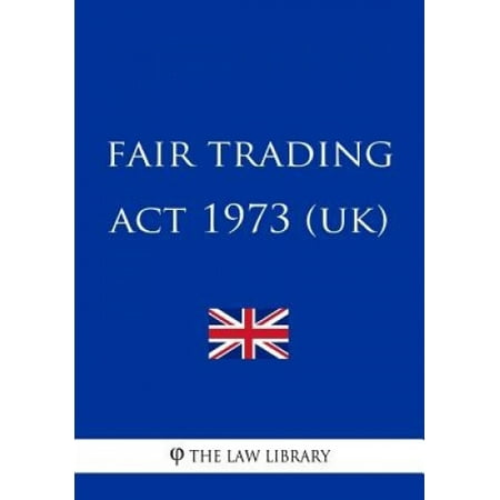 Fair Trading ACT 1973 (Uk) | Walmart Canada