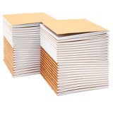 Paper Junkie 48 Pack Mini Blank Notebooks Bulk Set 4.1x4.2 Inches Kraft ...