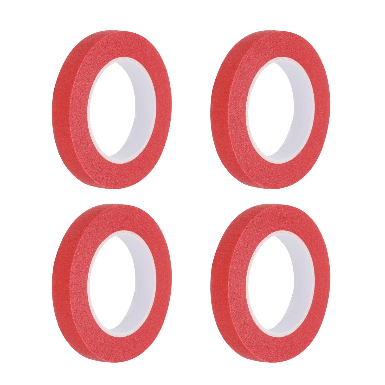 Click here for Uxcell 4 Pcs 0.4 Inch Wide 14 Yards Red Masking Ta... prices