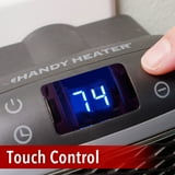 Handy Heater Turbo, Personal Electric Ceramic Space Heater, 800W ...