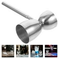 Zcyifa Stainless Steel Double-sided Measuring Cup Jigger for Bartenders ...