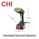 CHI Handheld Garment Steamer, Full-Size 300 ml Capacity Water Tank ...