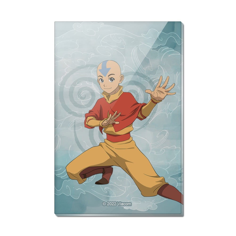 Avatar the Last Airbender Aang Rectangle Acrylic Fridge Refrigerator ...