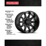 "Raceline 16"" EVO BLACK Rims for Honda Civic 2012-16 & Toyota Prius ...