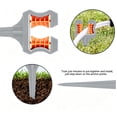 Japceit Garden Hose Guide Stake, Outdoor Water Pipe Bracket, No Wind ...