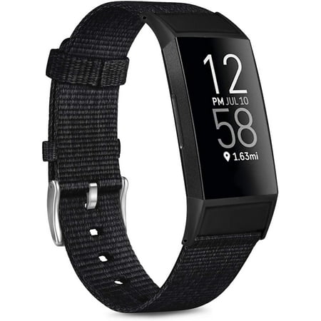 Vancle Woven Bands Compatible with Fitbit Charge 3 Bands and Fitbit ...