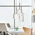 PEAKORA3 Heads Modern LED Chandelier Pendant Lamp Dining Room Ceiling ...