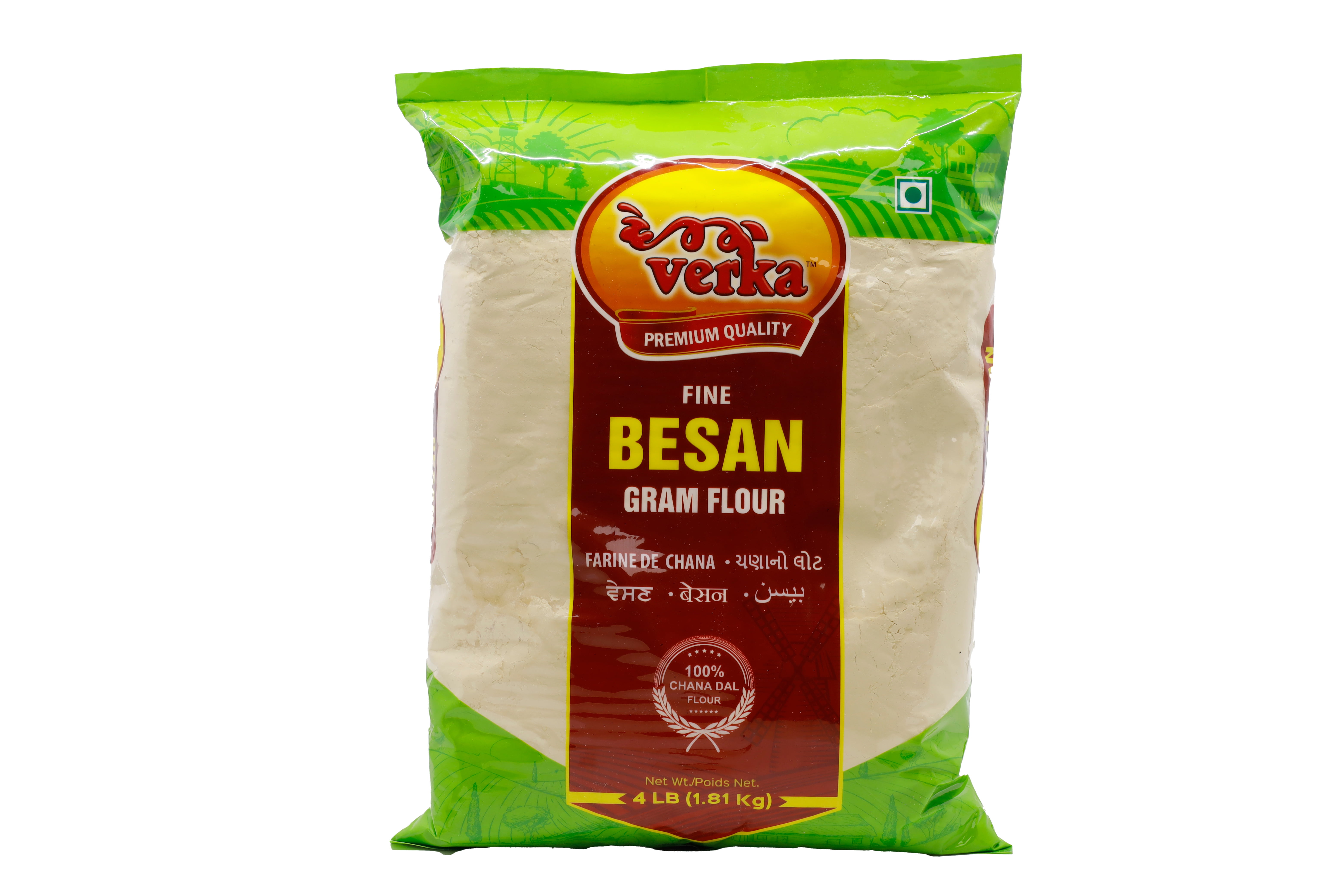 Verka Besan : Chickpea Flour, flour made from ground chickpeas - Walmart.ca
