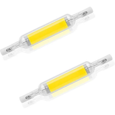 Pack 10w 78mm R7s Led Light Bulbs Dimmable Cool White 6000-6500k 100w ...