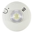 First Alert Hearing Impaired Smoke Detector| Hardwired with LED Strobe ...
