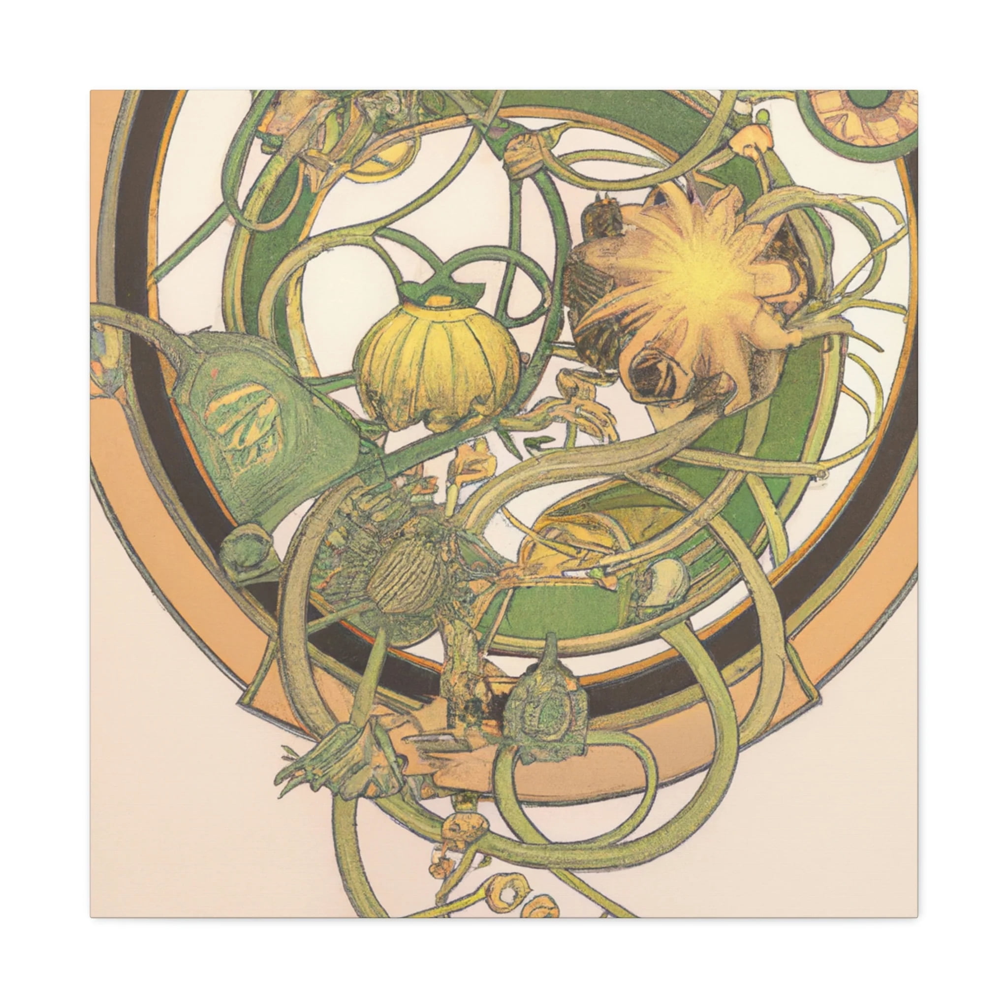 Dreamy Flowing Artistry - Canvas - Walmart.com