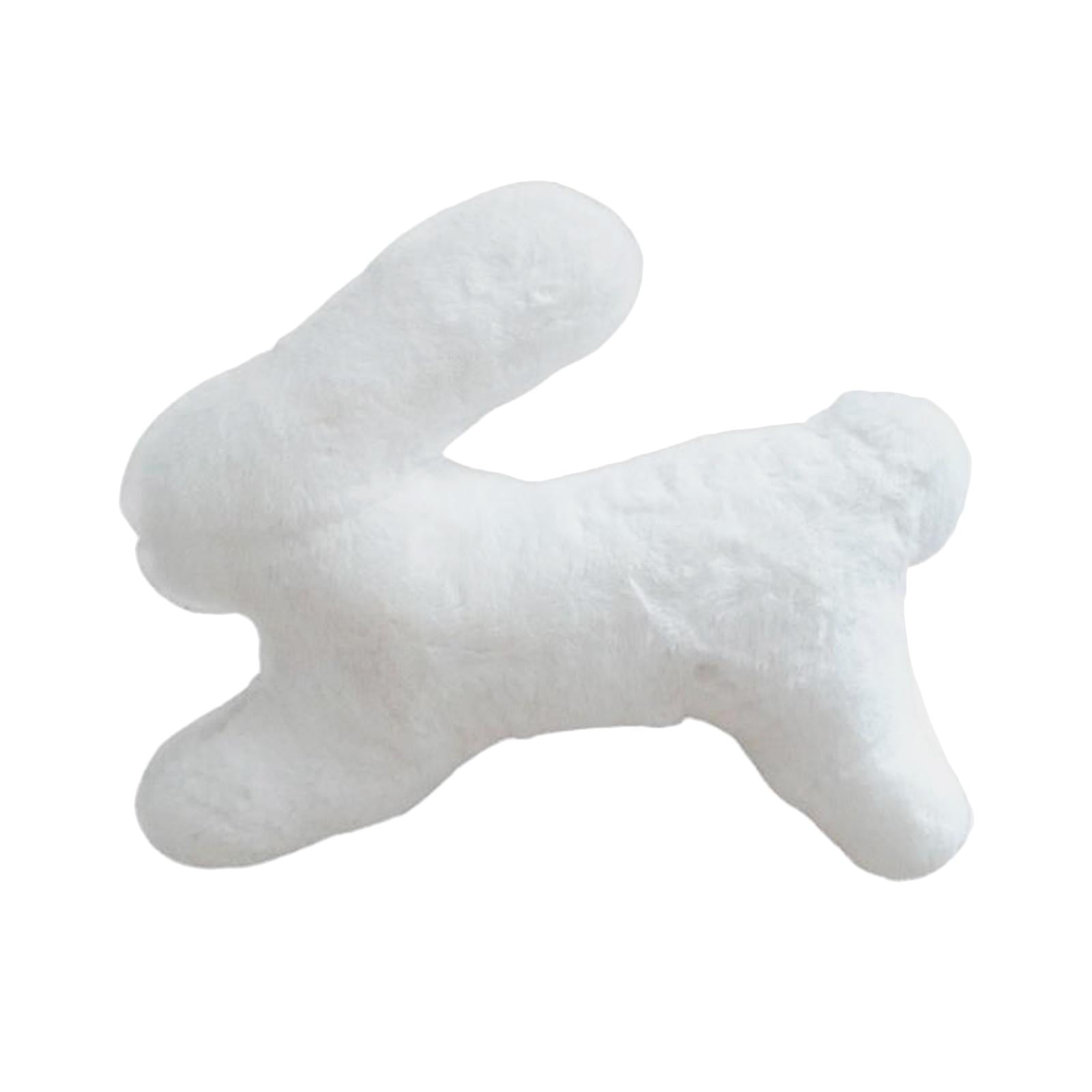 Funny Animated Stuffed Animal Bunny Decorative Figurine Cuddly Plush ...