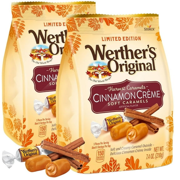 Werther's Original Soft and Creamy Caramel Gingerbread Candy, 8.57 oz ...