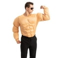 Joyfy Halloween Men's Muscle Suit, Muscle Shirt, Funny Adult Costumes ...