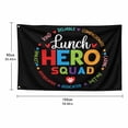 School Lunch Hero Day Banner Cafeteria Staff & Lunch Lady Appreciation ...