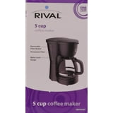 Rival 5 Cup Coffee Maker - Walmart.com