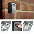 ORIA 4 Digit Combination Portable Key Storage Lock Box, 5 Keys Capacity ...