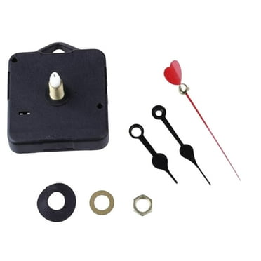 Uxcell Quartz Clock Movement Mechanism 1/2" Total Shaft for 2 to 3mm ...