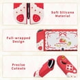 GeekShare, Protective Case for Nintendo Switch OLED, Spring Strawberry ...