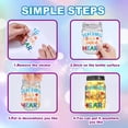 1set 25Pcs 25 Styles PVC Self Adhesive Stickers Waterproof Embossed ...