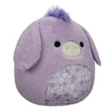 Squishmallows FuzzAMallow 12” Delzi the Purple Donkey - Ultra Soft ...