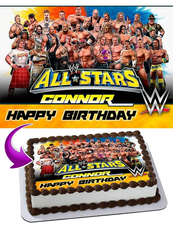 WWE Decorative Baking in WWE Party Supplies - Walmart.com