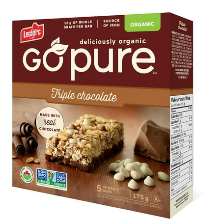 Go Pure Organic Triple Chocolate bar - Walmart.ca