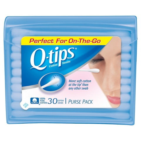 Q-tips 30 Count Purse Pack - Walmart.com - Walmart.com