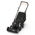 "Yard Force Gasoline Self-Propelled Lawn Mower with Bag, 22"" Steel ...