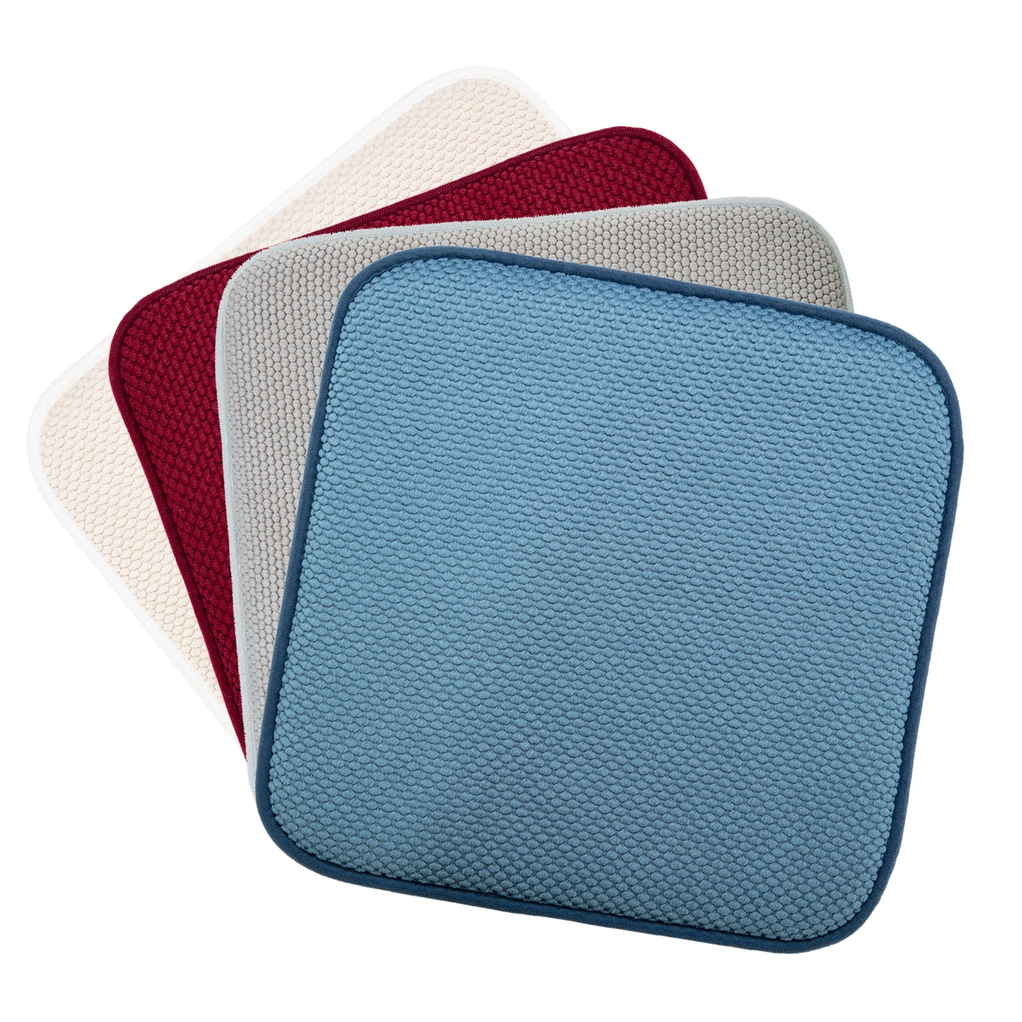 SHCKE Ultra Soft Memory Foam Chair Pads Non Slip Chair Cushion ...