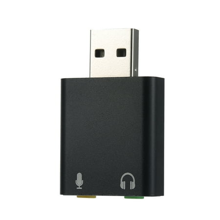 Usb External Sound Card 7.1 Usb To 3.5Mm Earphone Mic Adapter Soundcard ...
