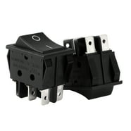 Mini Boat Rocker Switch BlackToggle Switch for Boat Marine 2pins ON/OFF ...