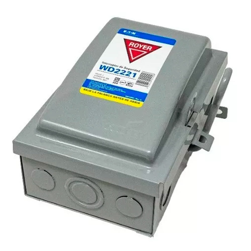 Interruptor de Seguridad ROYER WD2221 2P 30A 250V | Walmart en línea