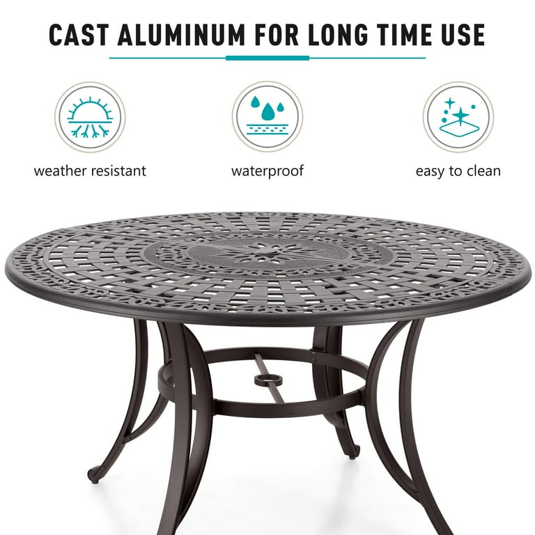 54 inch patio table store