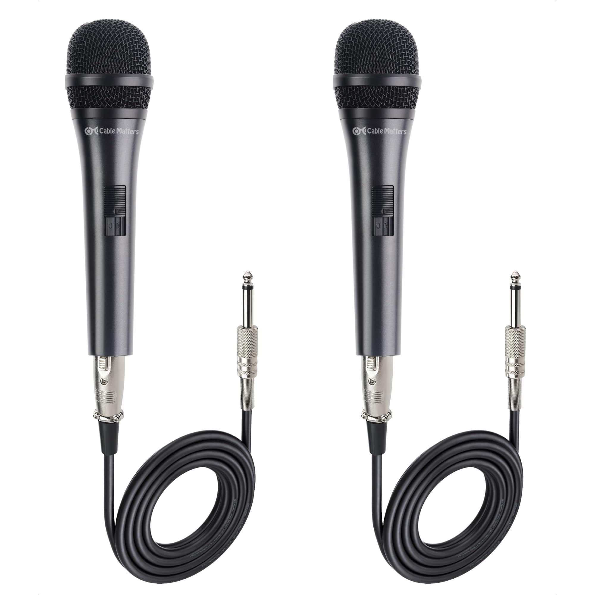 Cable Matters Cardioid Dynamic para micrófono vocal, paquete de 2 ...