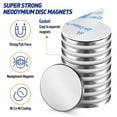 Grtard 20Pcs Round Magnets with Double-Sided Adhesive for DIY, Fridge ...