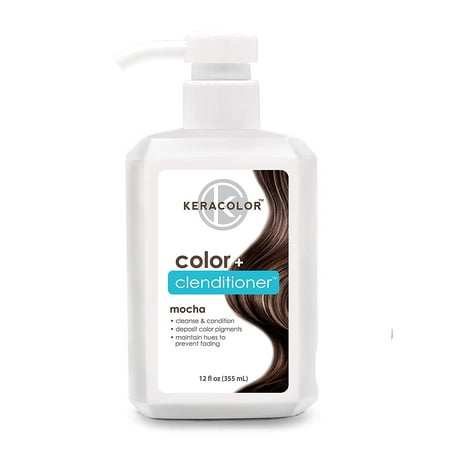 12 oz , Keracolor Color Mocha Clenditioner, hair scalp beauty, Kera ...