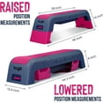 Yes4All Multifunctional Fitness Adjustable Gym Stepper, Exercise Cardio ...