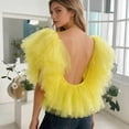 Aellinatey Fashionable Polyester Scarf Tulle Shoulder Wrap For Women ...