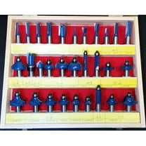 WL-2010 Essentials 30pc Router Bit Set 1/2" Shank - Walmart.com