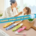 Rumbeast Portable Folding Toothbrush 8Pcs Soft Bristles for Sensitive ...