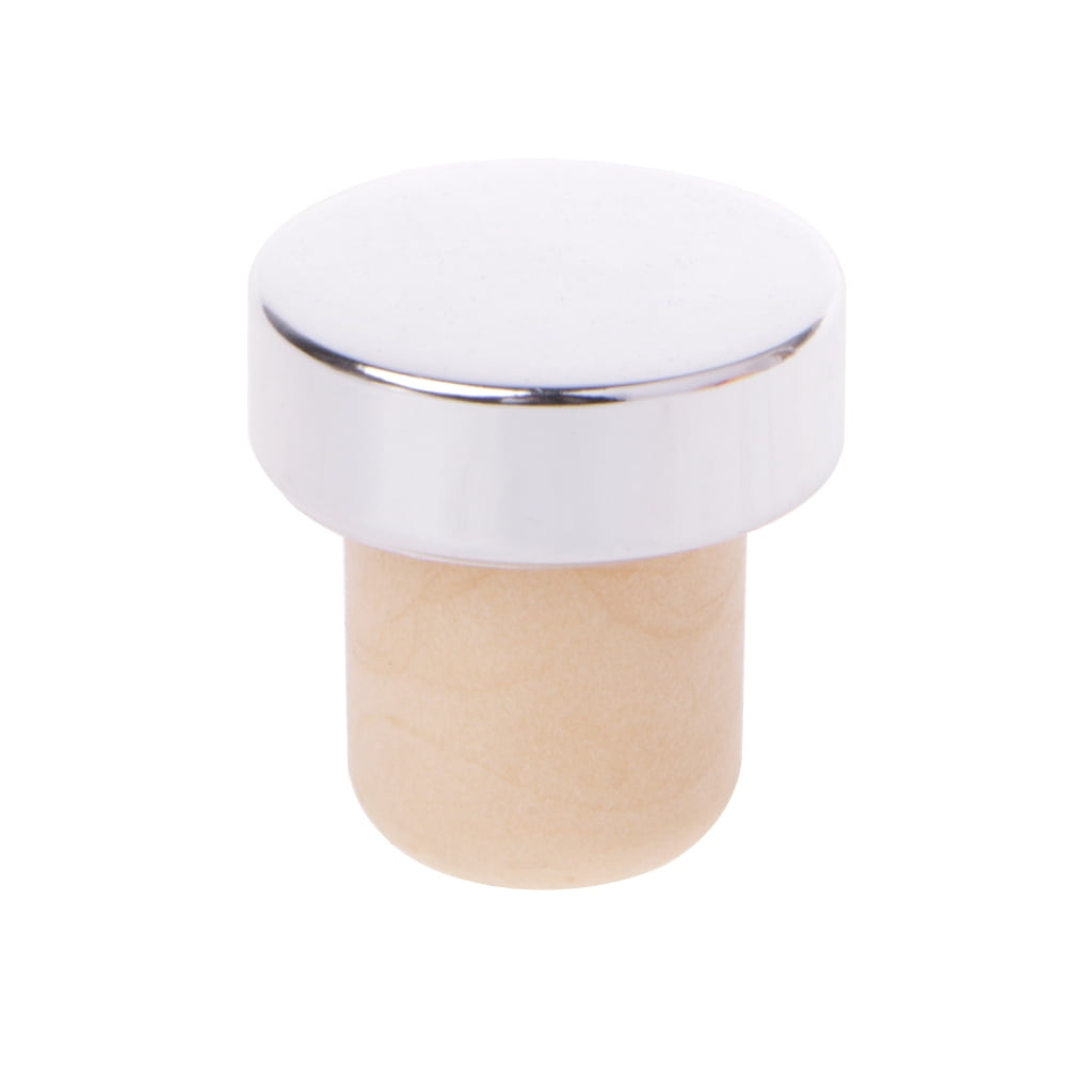 JUNTEX Wine Bottle Stoppers Beer Cork Plug Iron Cover Kitchen Bar Tool ...