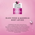 Find Your Happy Place Body Lotion, Blush Rose & Magnolia, Floral Peony ...